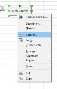 How To Insert Clear Content Button OpenOffice Calc? - MSOfficeGeek