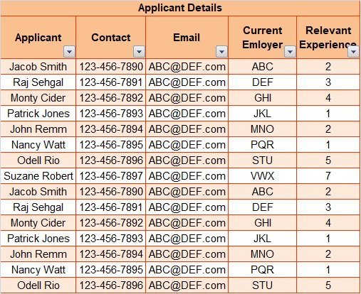 Ready-To-Use Job Application Tracker Template - MSOfficeGeek